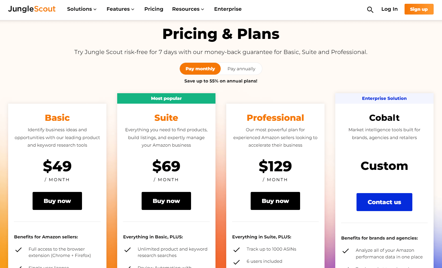 Jungle Scout Discount Code [July 2024] - 35% OFF Coupon